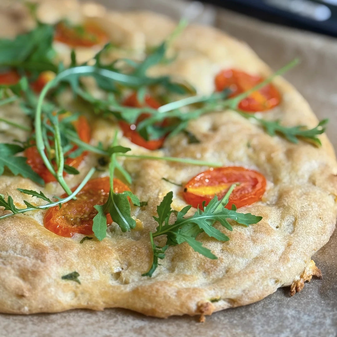 Rezept für Focaccia mit extrem niedrigem Kohlenhydratgehalt Rezept ...